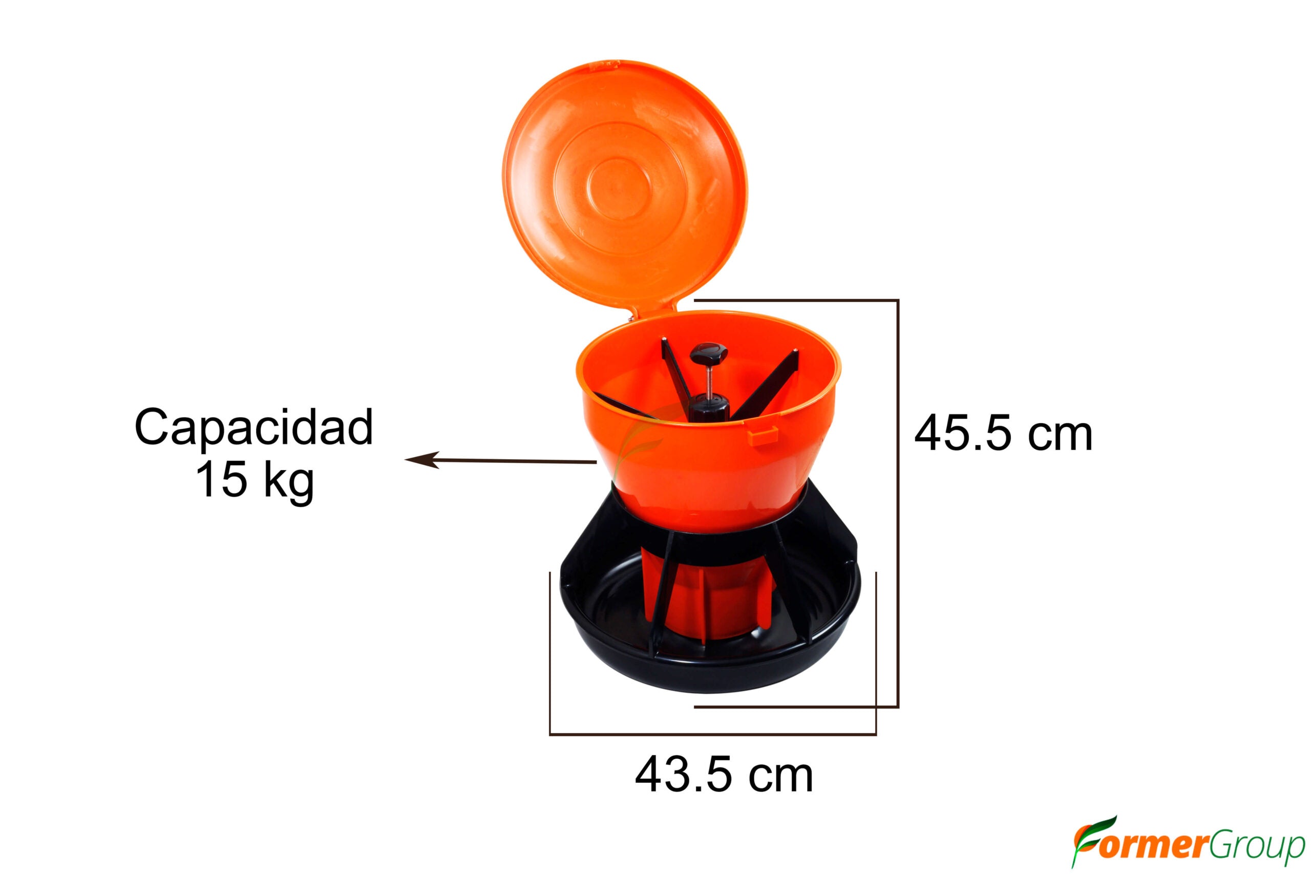 Comedero Cerdos Tolva